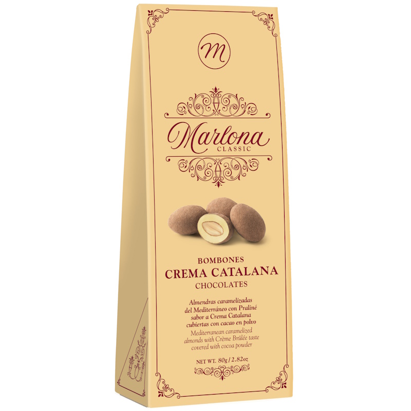Marlona - Mandeln Crema Catalana 80 g | La Dragée